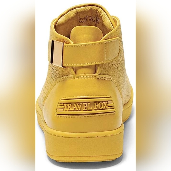 Travel Fox | Shoes | Travel Fox Mens Yellow Spider Malibu Nappa Leather ...
